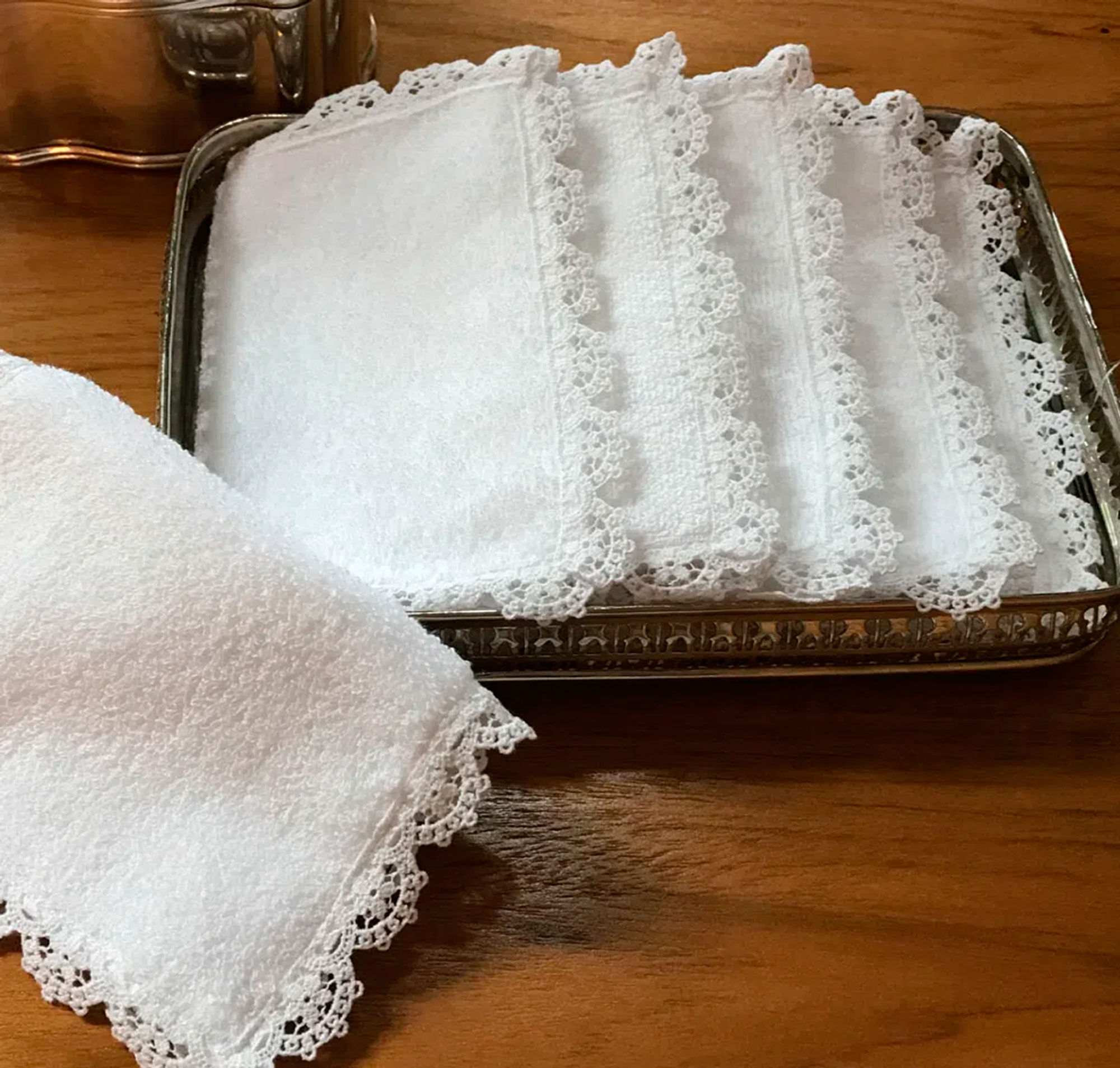 Kit Toalha de Mão Guipire 6 Peças - Artelasse - Fretta Home