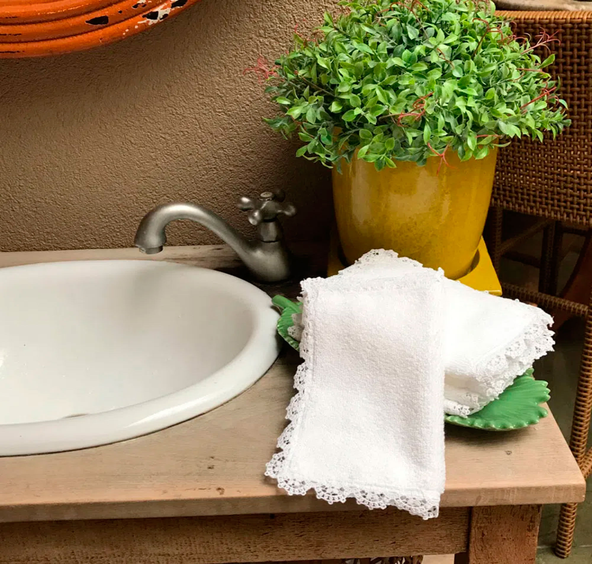 Kit Toalha de Mão Guipire 6 Peças - Artelasse - Fretta Home