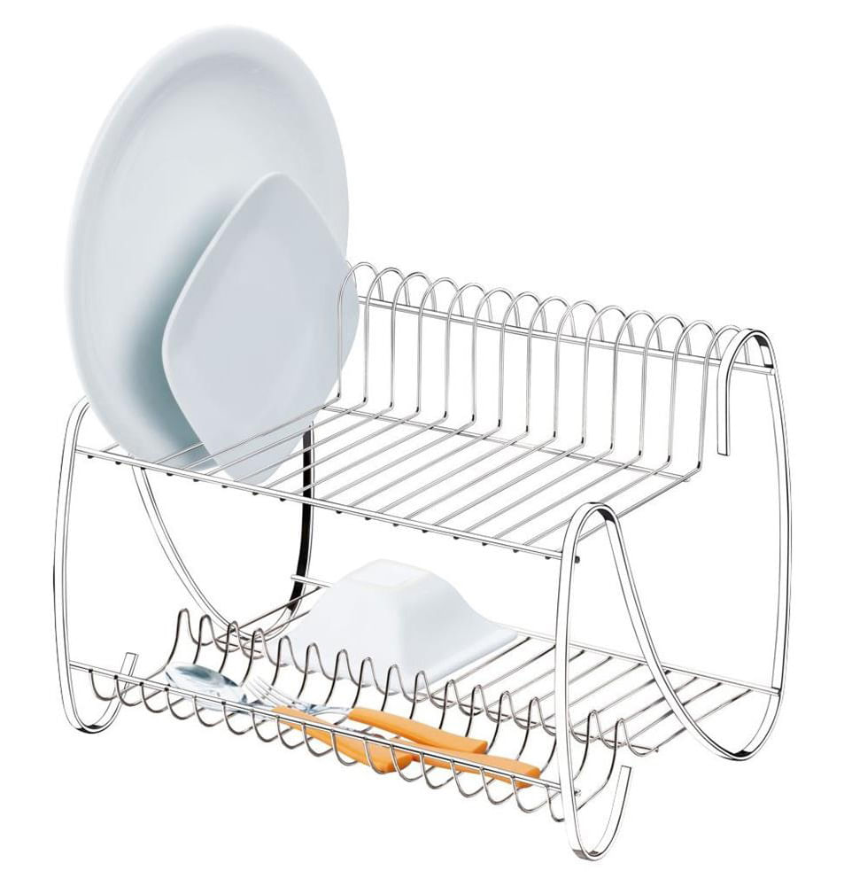 Escorredor De Louça Attuale 2 Andares - Future - Fretta Home