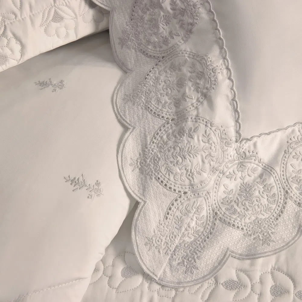 Jogo de Lençol King Corelli 4 Peças 300 Fios - Trussardi - Fretta Home