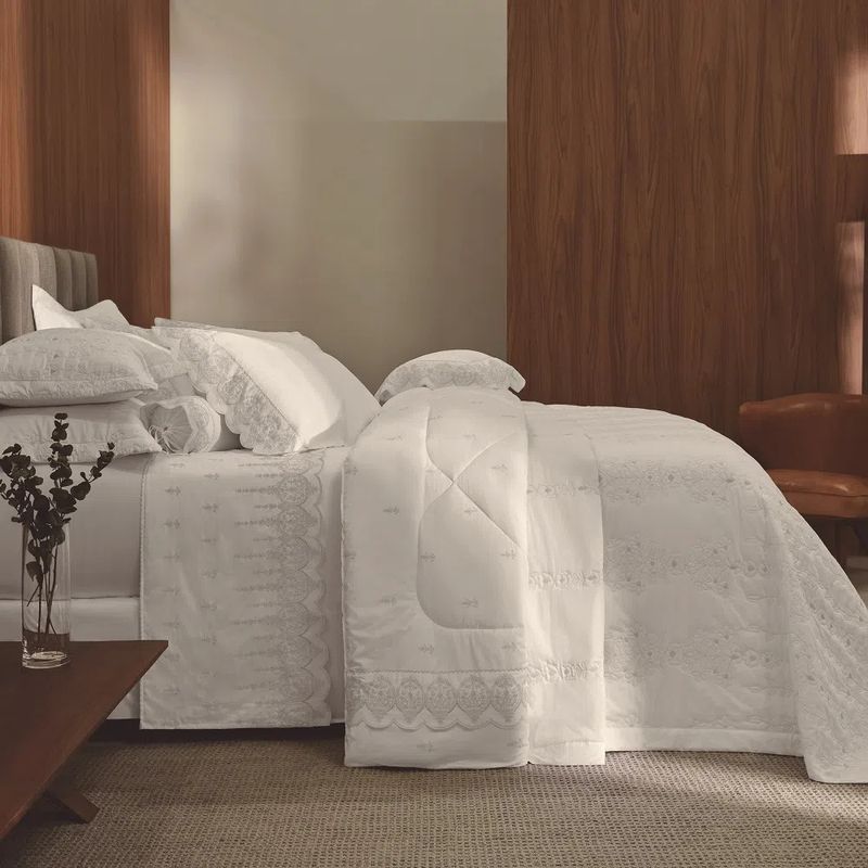 Jogo de Lençol King Corelli 4 Peças 300 Fios - Trussardi - Fretta Home