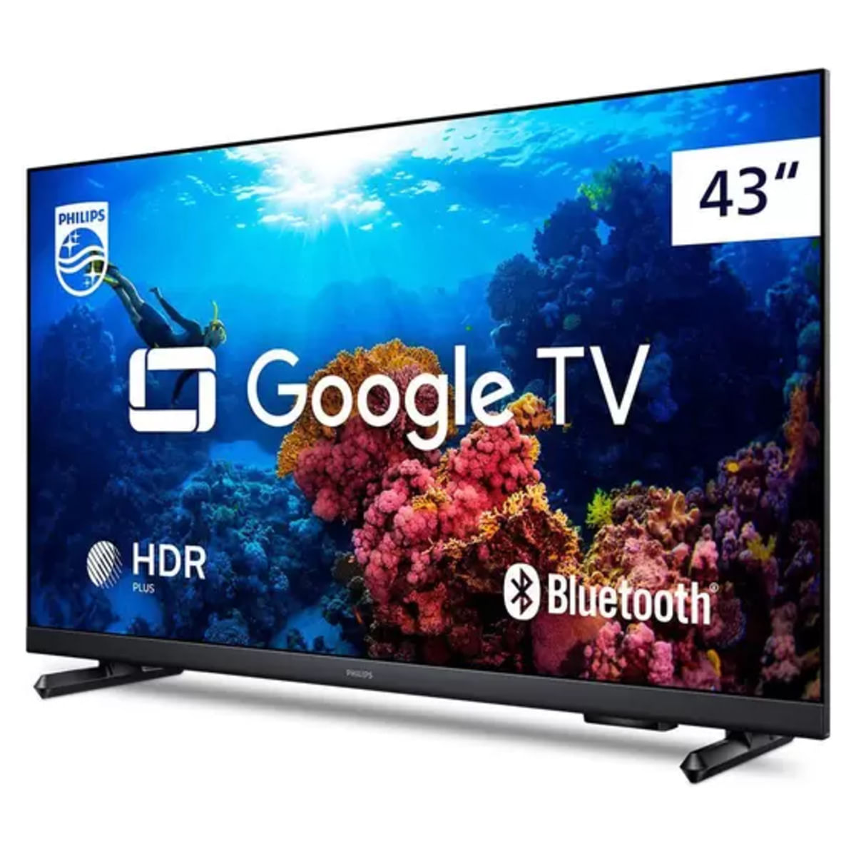 Smart TV 43" Polegadas Full HD Google TV 43PFG6918 - Philips - Fretta Home