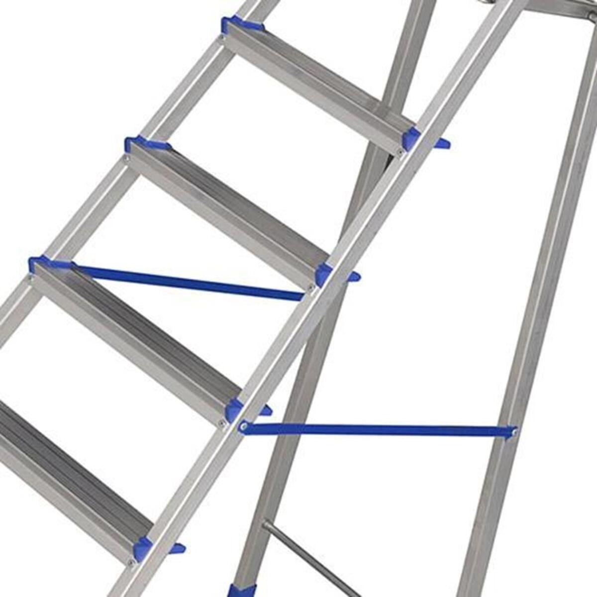 Escada De Alumínio 6 Degraus - Mor - Fretta Home